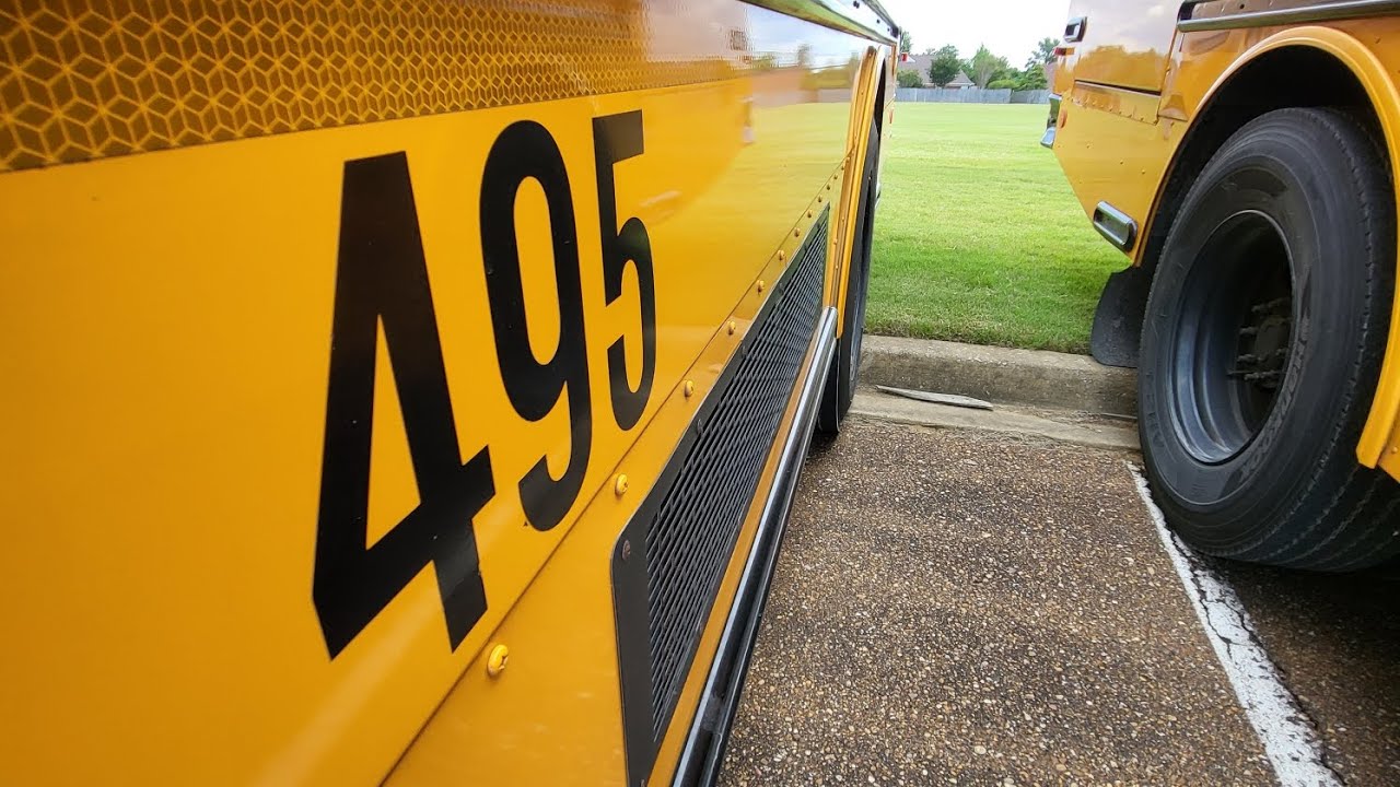 Mini Buses of Desoto County Mississippi, Thomas C2's and IC BE'S - YouTube