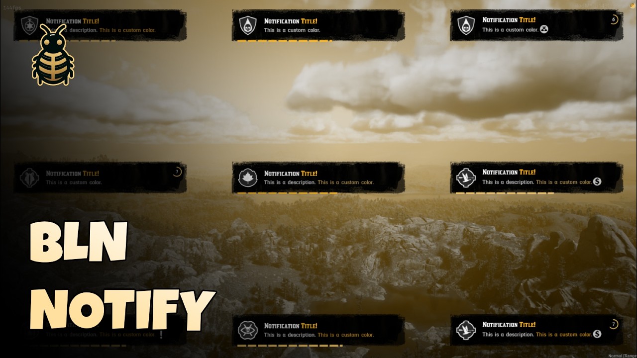 BLN Notify v2 | RedM Ultimate Notifications System | Open Source Script - YouTube