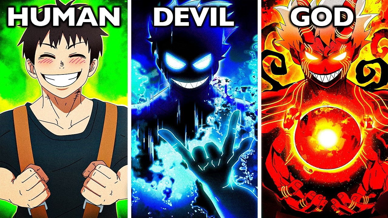 All 17 Shinra Evolutions: How Shinra Became A GOD & The STRONGEST Anime ...