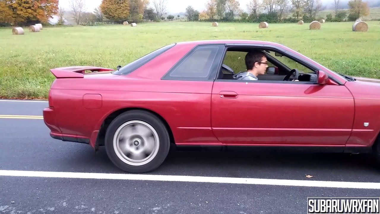 R32 Skyline Burnout! - YouTube