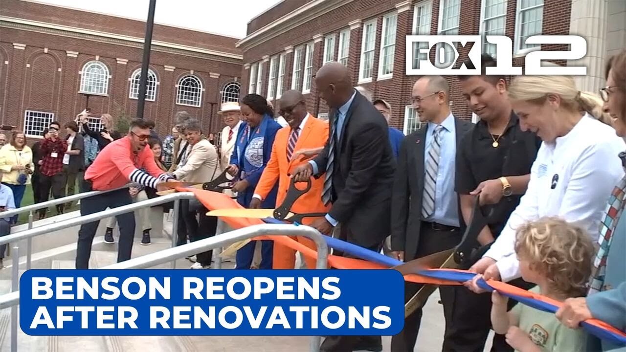 Portland’s Benson Polytechnic HS celebrates reopening after 3-year ...