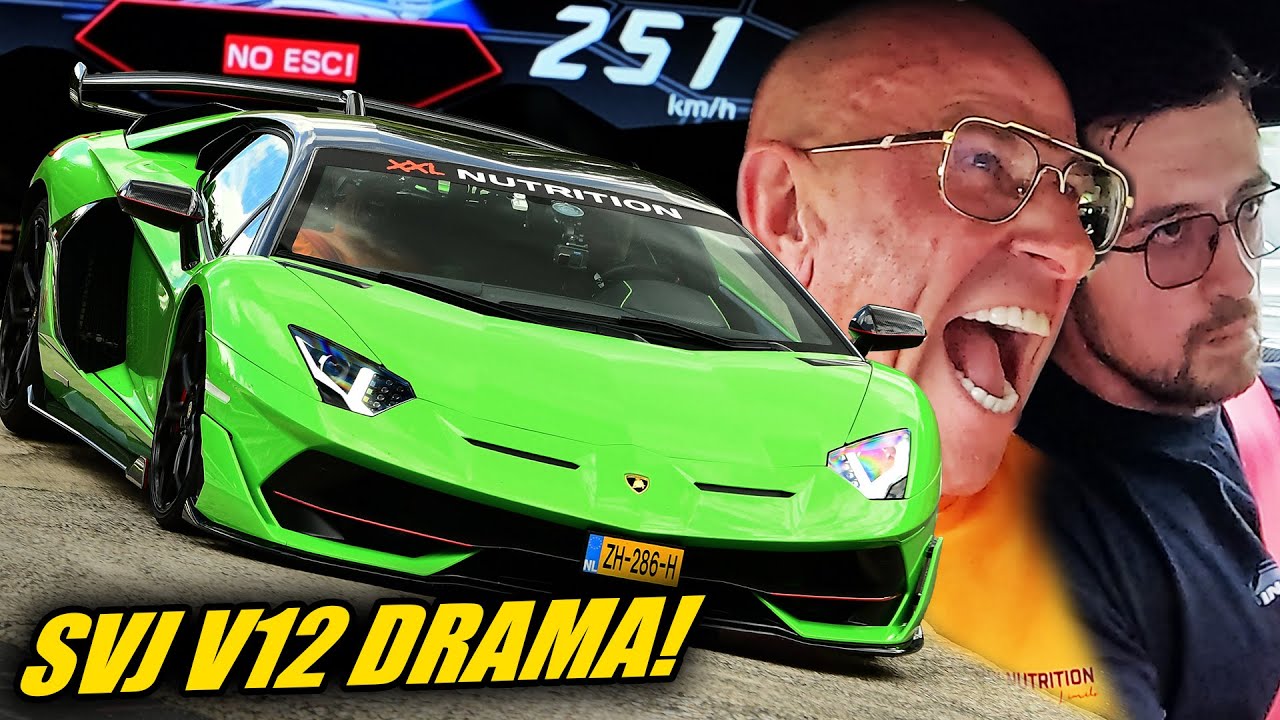 Lamborghini Aventador SVJ: V12 Drama Queen! // Nürburgring - YouTube