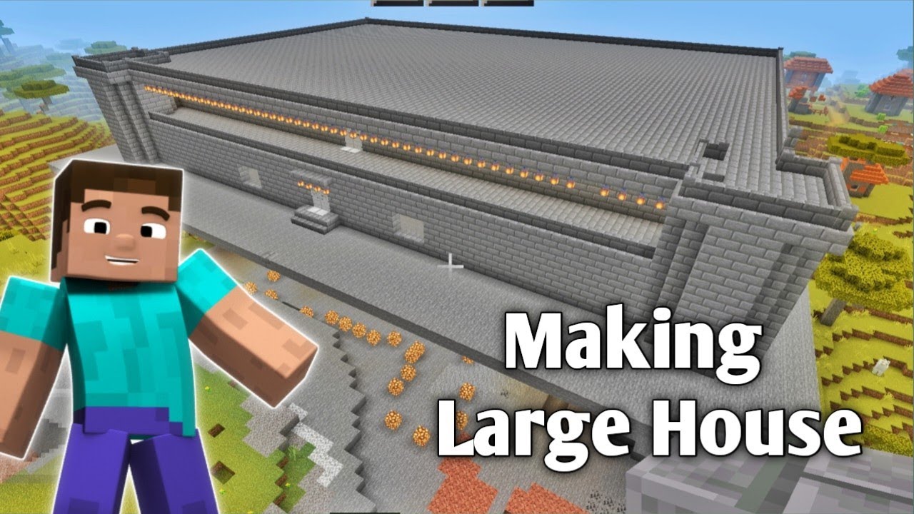 how to make large house in minecraft | how to make a large house in ...