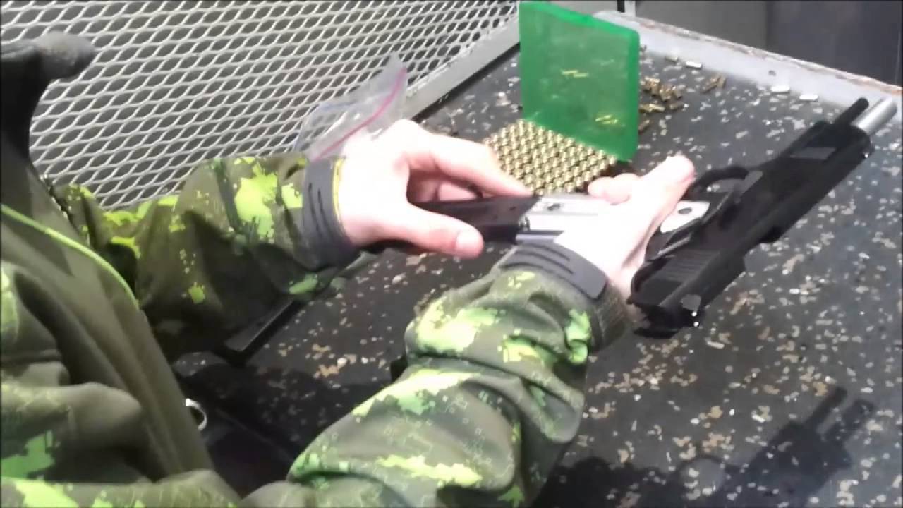 Norinco NP29 9mm 1911 @ the range - YouTube