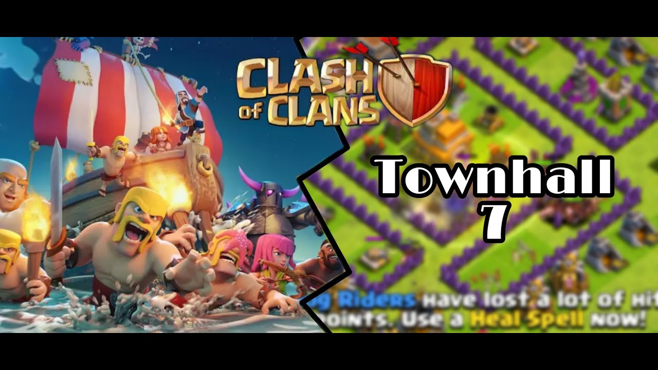 Best strategy attack town hall 7 | coc | th7 attack strategy | clash of ...
