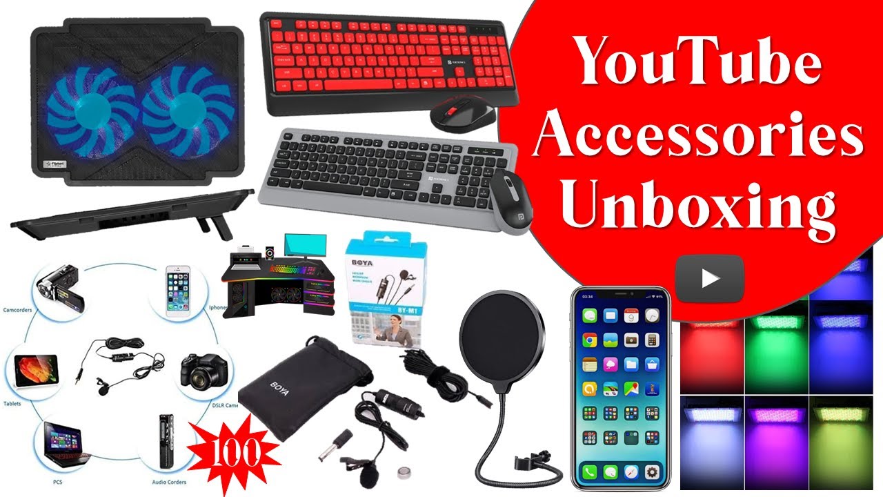 Basic Equipment to Start a YouTube Channel !! What equipment does a new ...