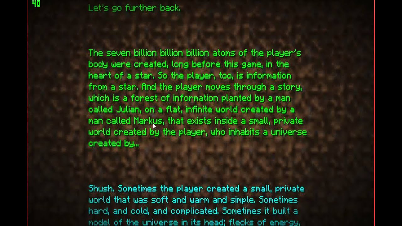 Minecraft end poem poster - discoveryfopt