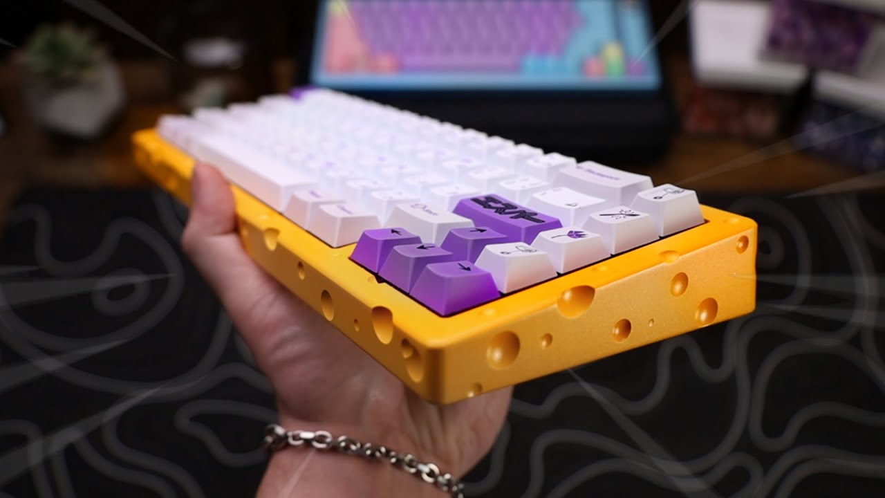 Building a Keyboard made from Cheese that Thocks... - YouTube