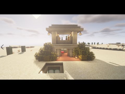 How to builds small desert Base | MINECRAFT | #minecraft #minecraft ...
