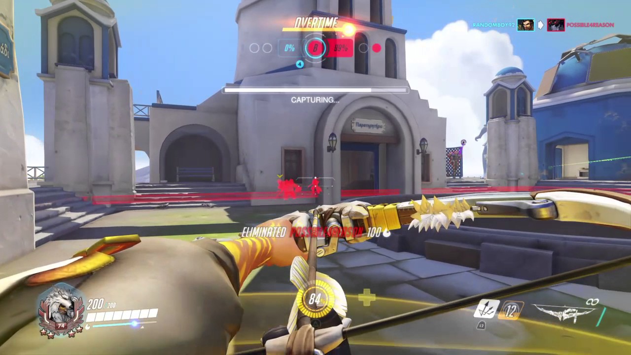 Funny moments w hanzo main // Overwatch stuff - YouTube