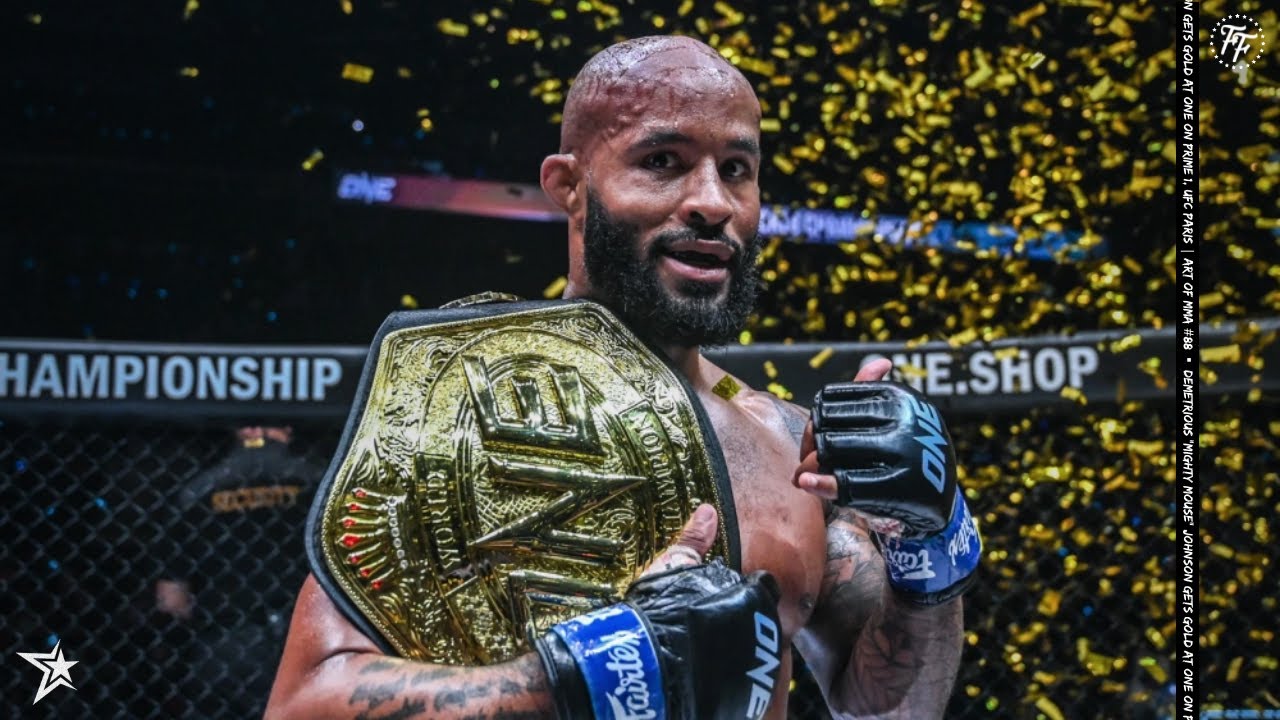Demetrious "Mighty Mouse" Johnson Gets Gold at ONE on Prime 1, UFC ...