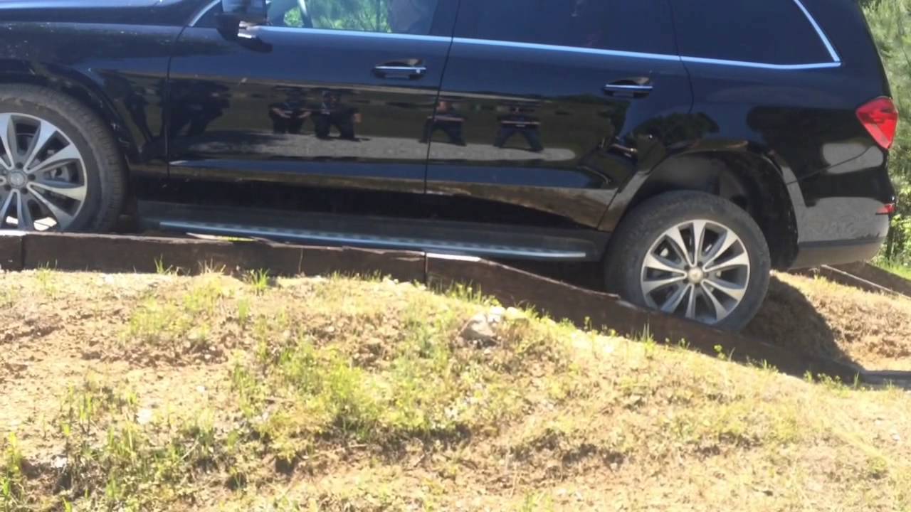 2015 Mercedes Benz gl450 off road demo - YouTube