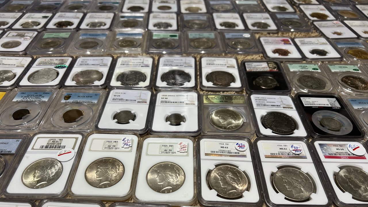 My ENTIRE Slabbed Coin Collection! Does it stack up? - YouTube