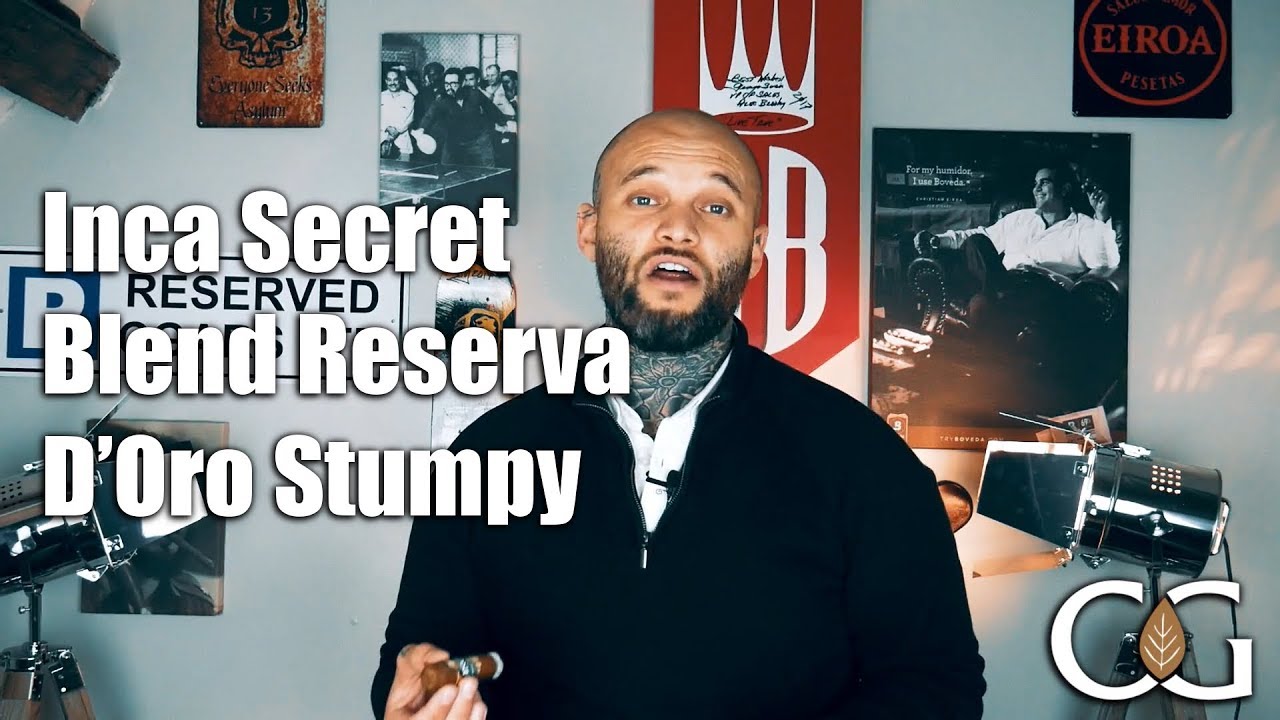 C.Gars Ltd Cigar of the Week - Inca Secret Blend Reserva D’Oro Stumpy ...