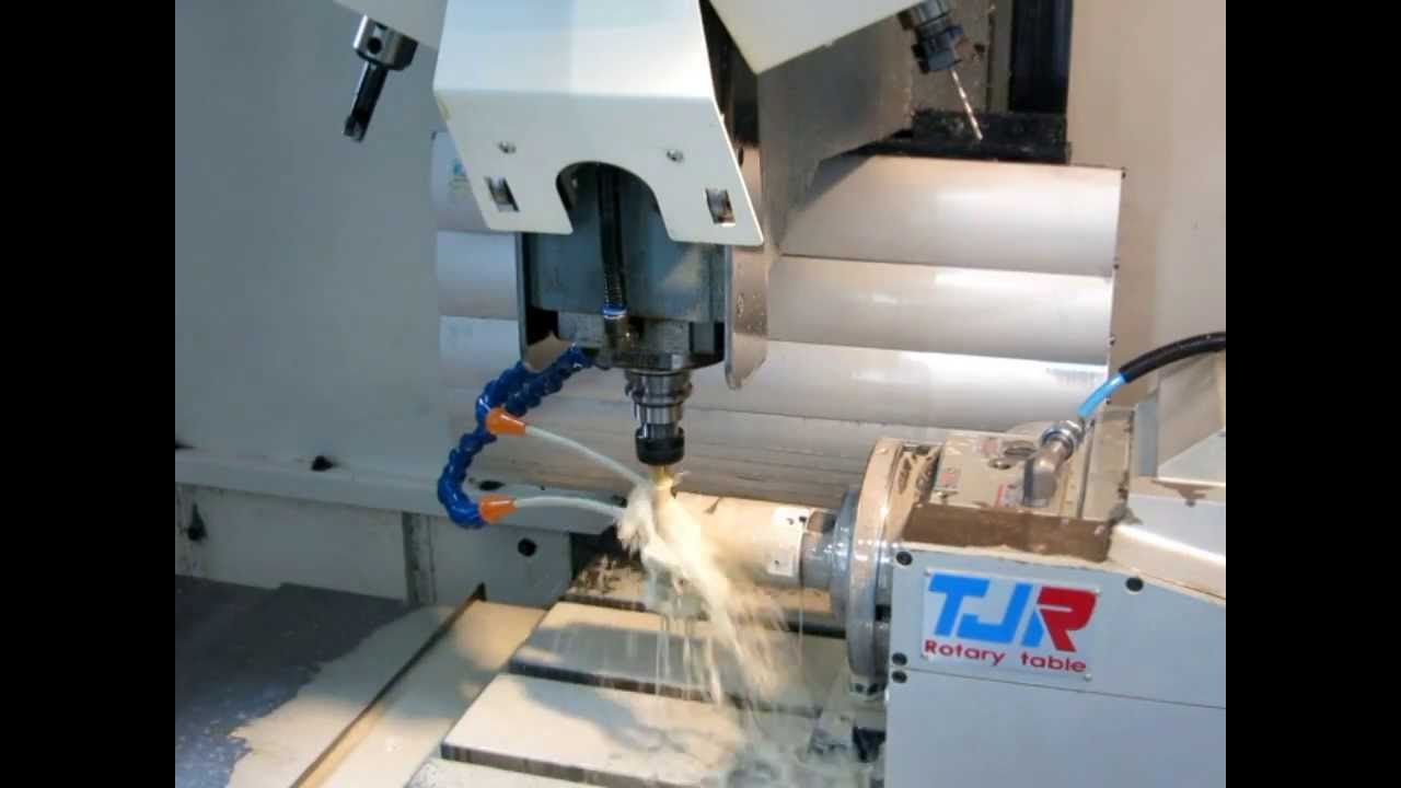 Vitech Cnc işleme merkezi - YouTube