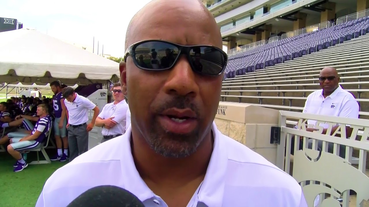 Andre Coleman at K-State Media Day - YouTube