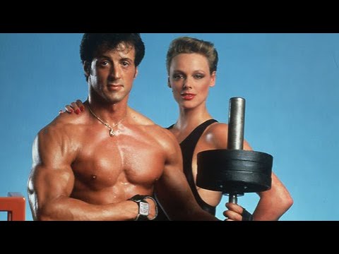 Sylvester Stallone und Brigitte Nielsen in den 80ern