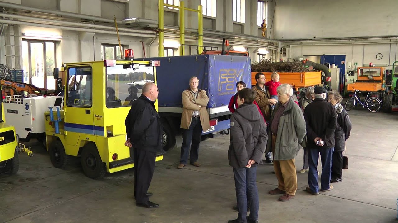 EDLE - Der Flughafen Essen / Mülheim - Besuchertour 2011 - YouTube