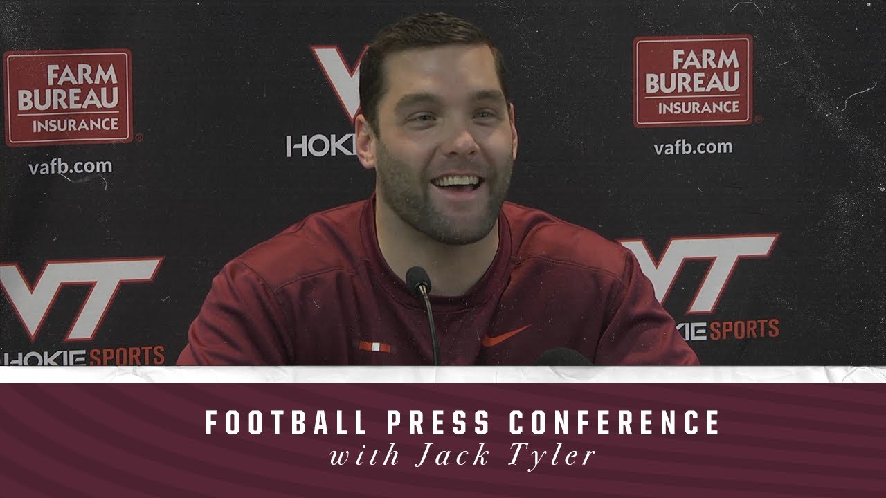 Football Press Conference with Jack Tyler - YouTube