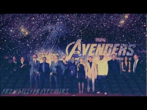 The Avengers Cast → Raise your glass! ♪ [300+ subscribers!]