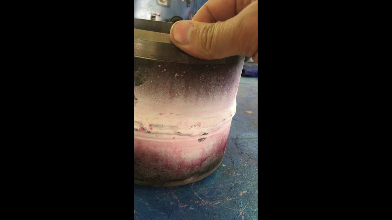 Dye Penetrant Inspection Procedures-checking welding pipe after proper ...