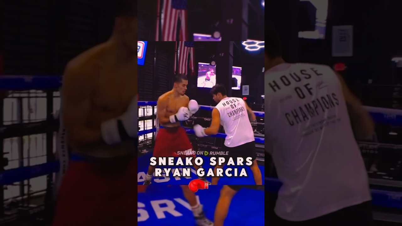 SNEAKO Takes BRUTAL Body Shots From Ryan Garcia 🥊 - YouTube
