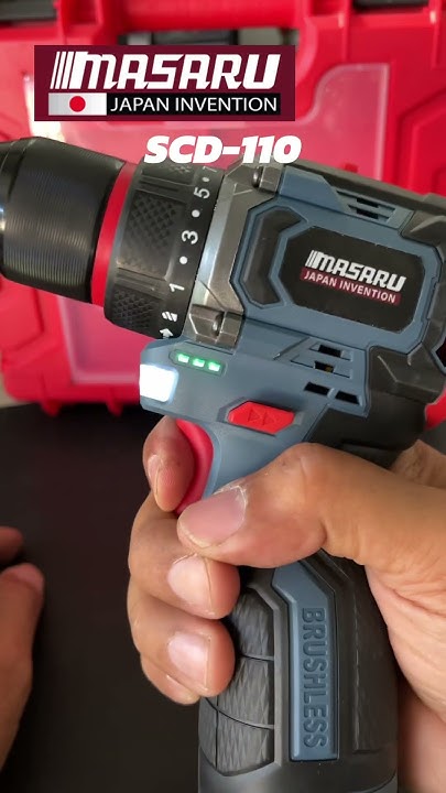 สว่านไฟฟ้าไร้สาย Masaru SCD-110 #สว่านไฟฟ้าไร้สาย#สว่าน #tools - YouTube