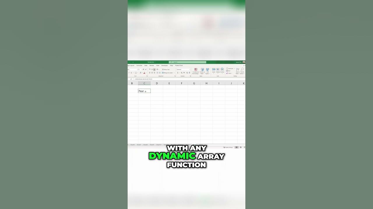 How to Use the UNIQUE Function in Excel A Step by Step Guide - YouTube