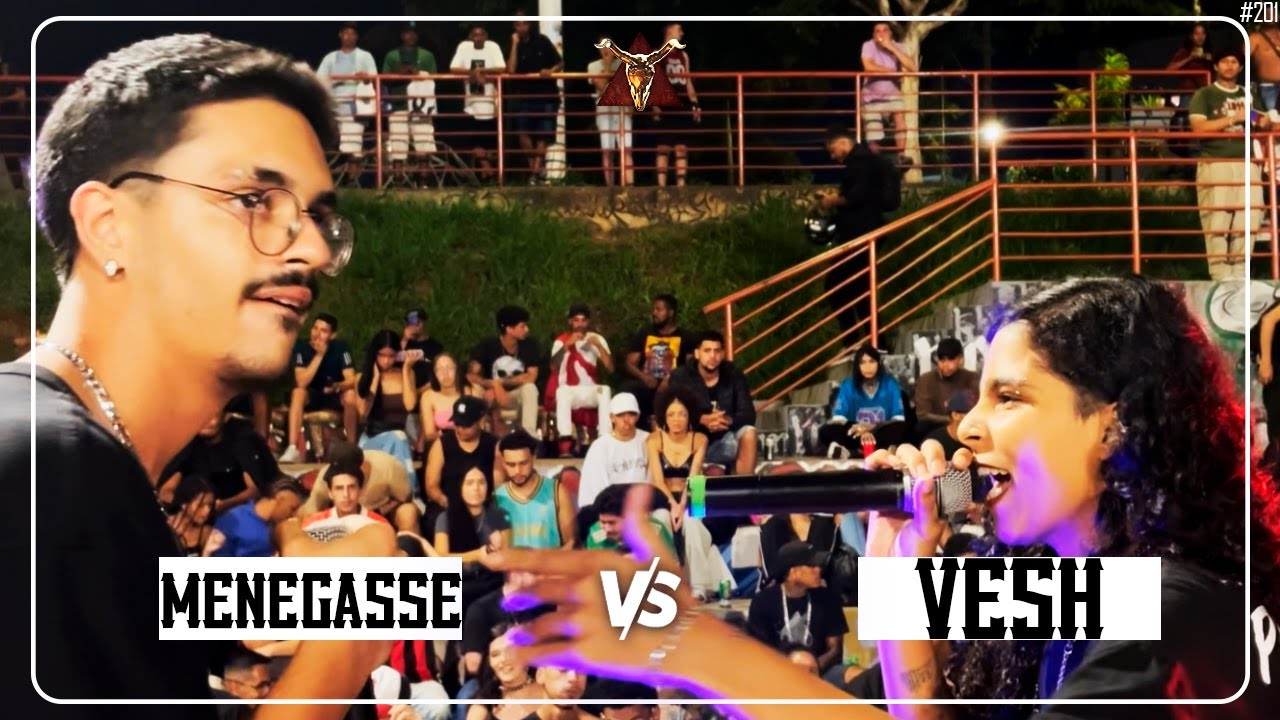 MENEGASSE vs VESH | PRIMEIRA FASE | 203ª FARÁOESTE - YouTube