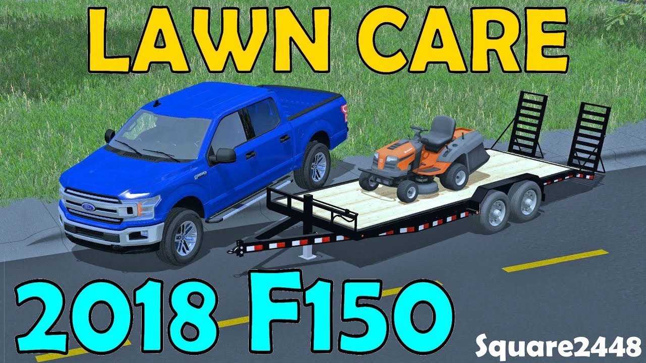 Farming Simulator 17 | Lawn Care | New 2018 F150 | Husqvarna Mower ...