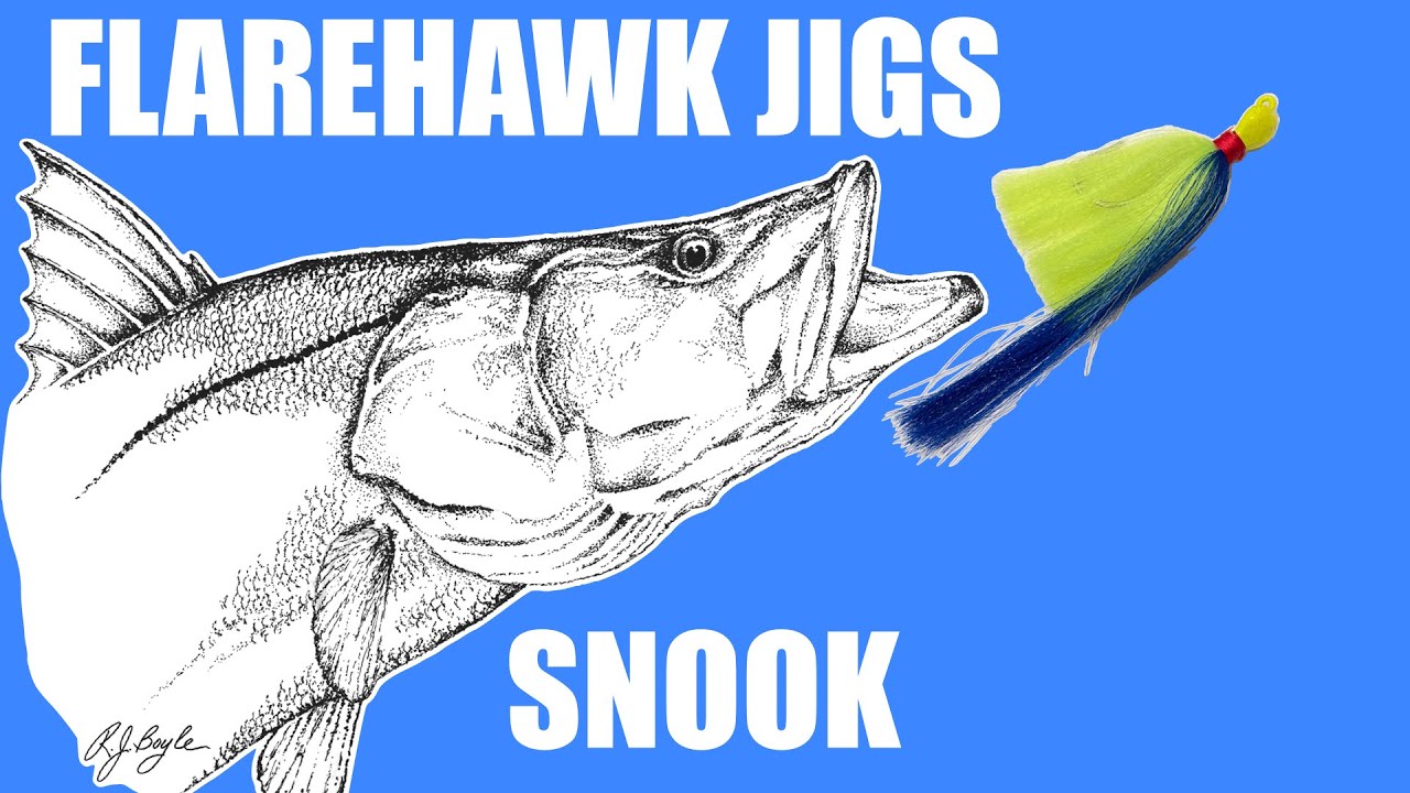 HOW TO USE FLAIRHAWK JIGS FOR SNOOK - YouTube