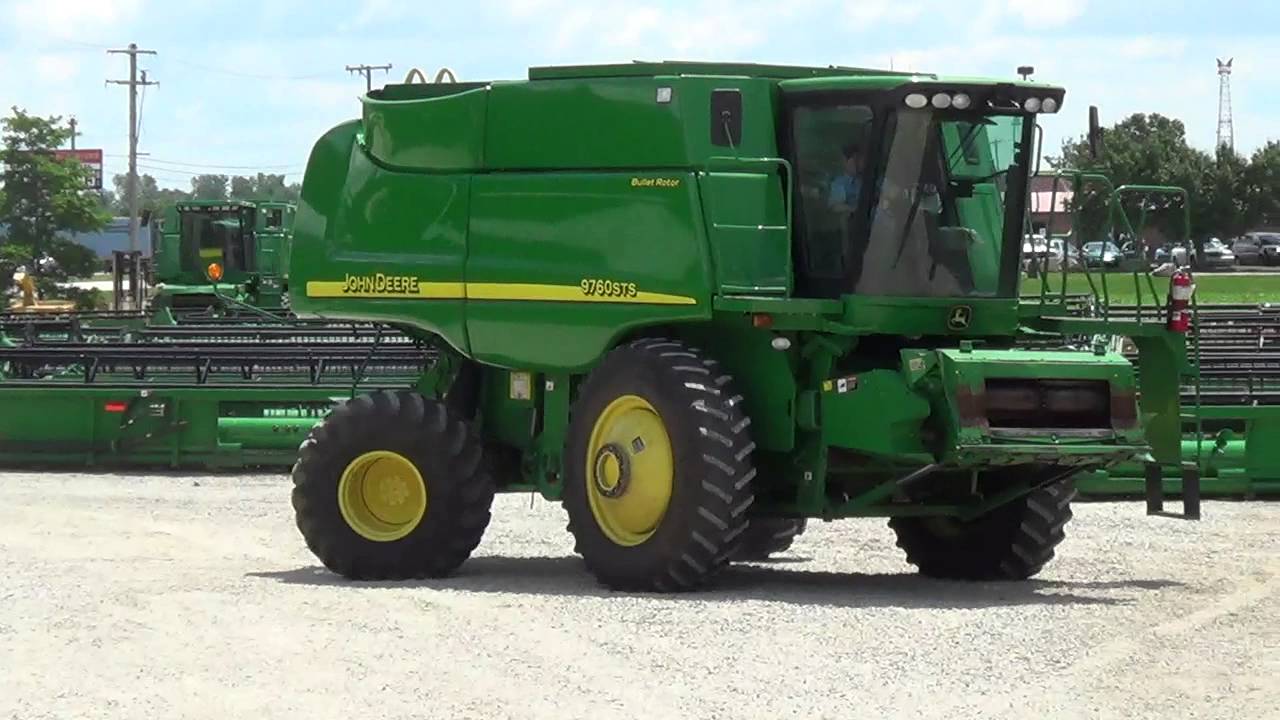 John Deere 9760 STS Sold on ELS! - YouTube