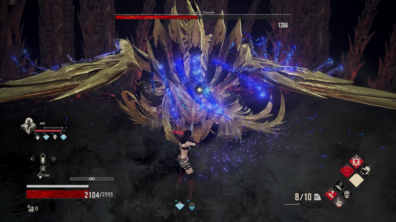 Code Vein Bayonet Build! The Lord of Thunder Boss Fight DLC 3 - YouTube