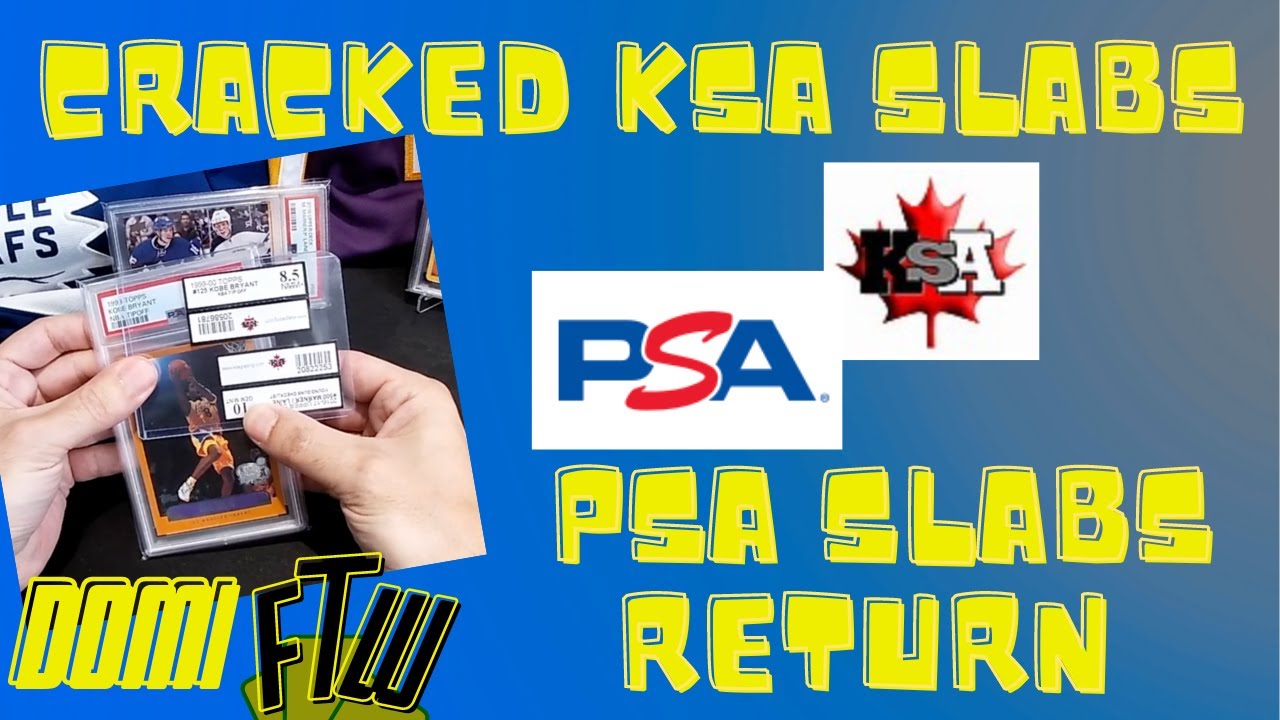 We cracked open KSA Certified slabs and sent them to PSA !!!!! - YouTube