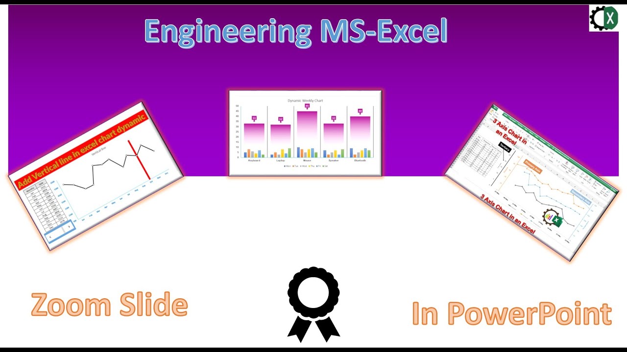 Slide Zoom In PowerPoint Presentation with Engineering ms excel. - YouTube