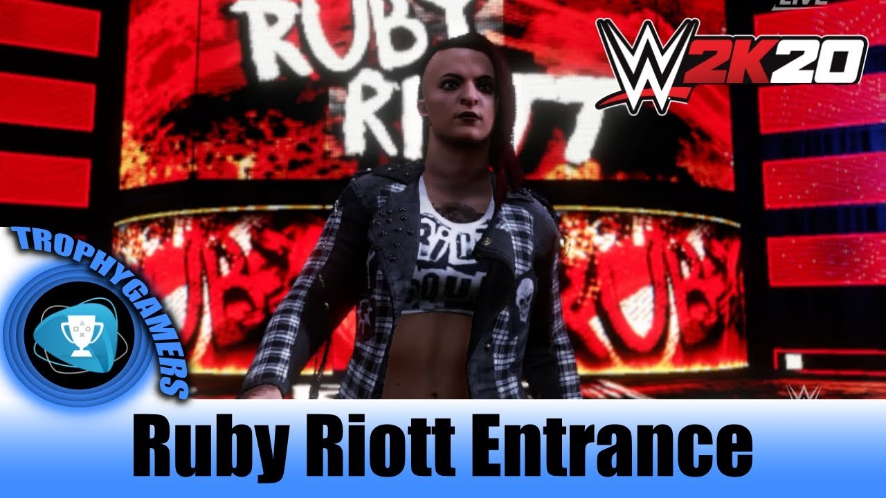 WWE 2K20 Ruby Riott Entrance Cinematic - YouTube