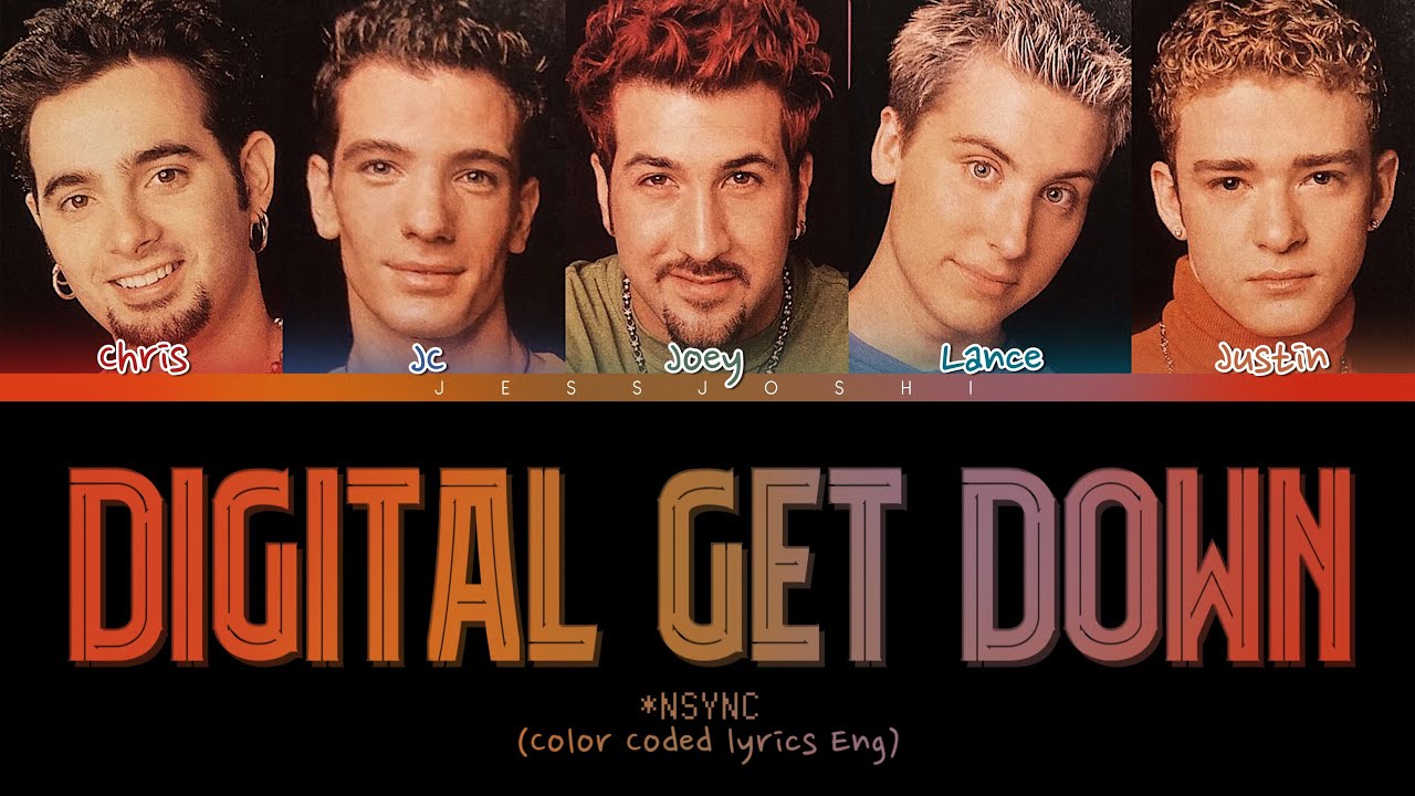 *NSYNC - Digital Get Down (Color Coded Lyrics) - YouTube