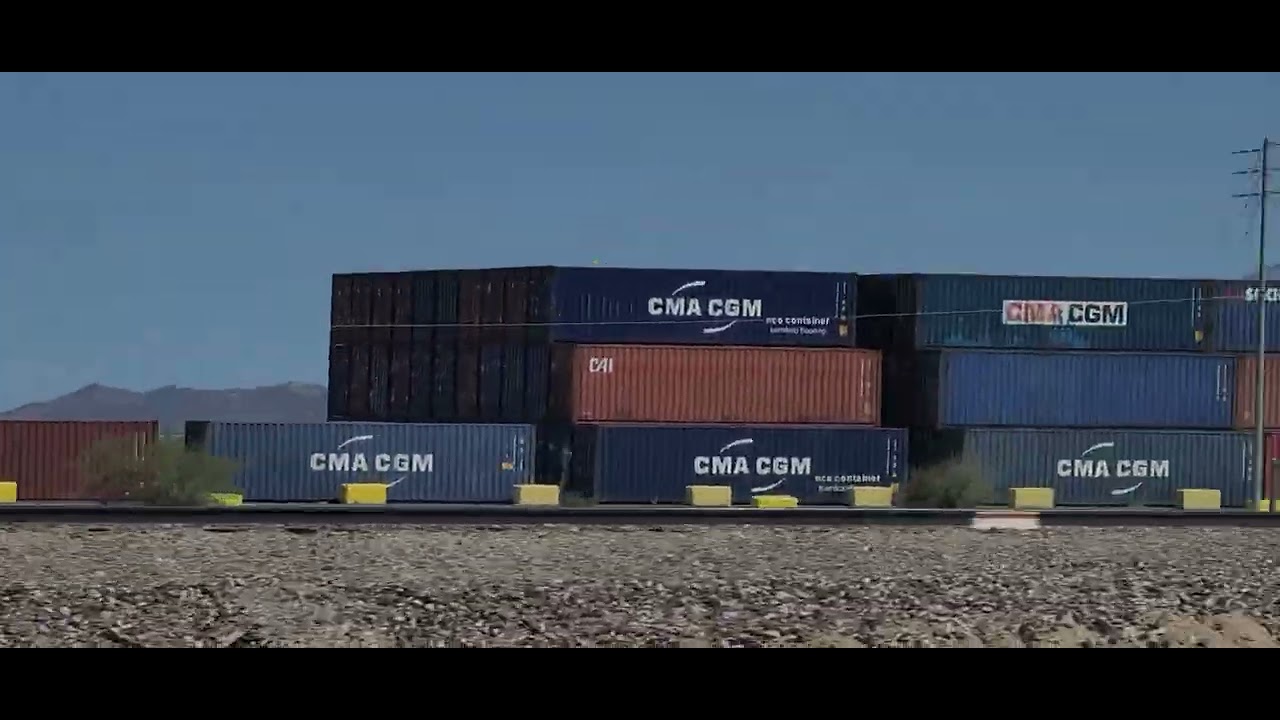 Inland Container Port Bouse, Arizona 10/3/2021 - YouTube