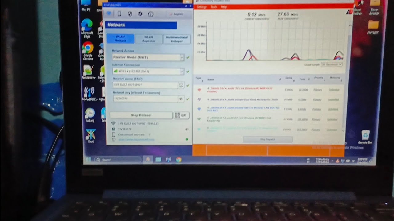 Multiple WiFi Connection Into One Hotspot - YouTube
