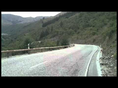 Bike Chain Snaps while Climbing Crown Range Pass in New Zealand