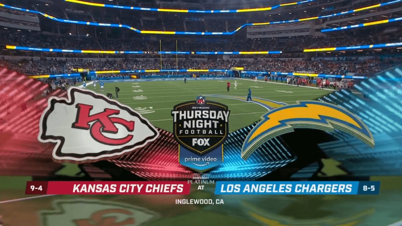 FOX/NFLN TNF intro | KC@LAC | 12/16/2021 - YouTube
