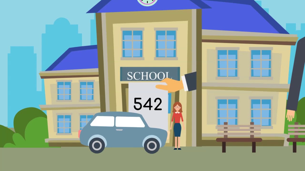 Drop Off and Pick up kids from Park Place Elementary - YouTube