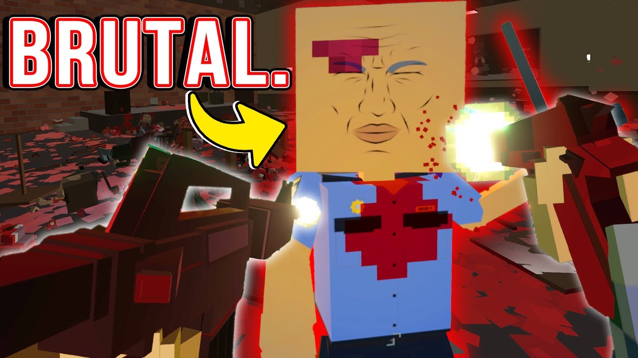 The Most BRUTAL PSVR2 Game... Paint The Town Red VR Review - YouTube