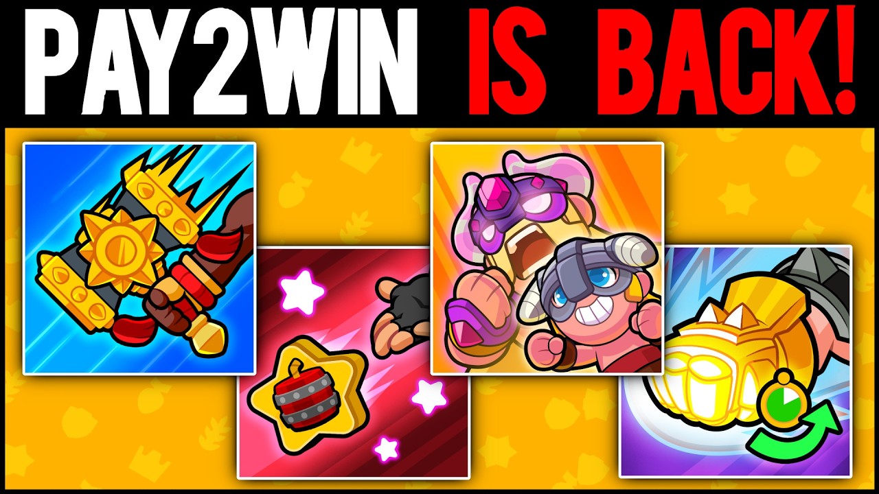 PAY 2 WIN IS WORSE than ever? | Squad Busters - YouTube