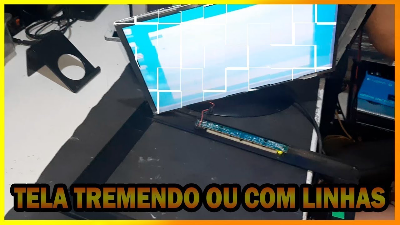 Tela do Monitor ou Notebook Tremendo ! - YouTube