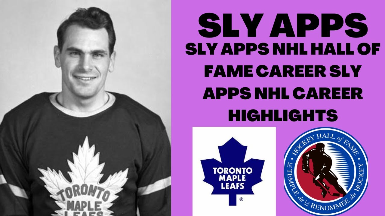 SYL APPS NHL HALL OF FAME CAREER SYL APPS NHL CAREER HIGHLIGHTS - YouTube