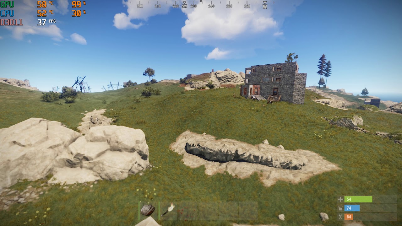 RUST vs GTX 1650 SUPER (FULL GRAPHICS- ULTRA SETTINGS-LOW FPS) - YouTube