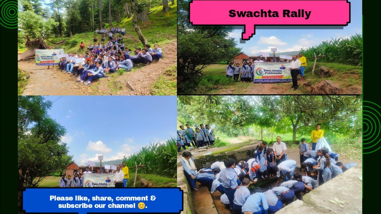 Swachta Awareness Rally with my students "Swachta he seva hai" - YouTube