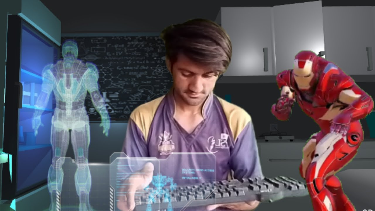 Iron man Jarvis Hologram Editing in Inshot and Capcut apps | Iron man ...