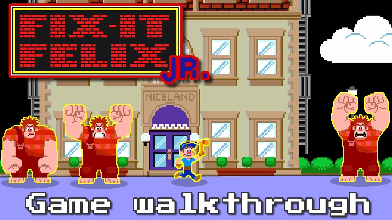 Fix it Felix Jr. (Mega Drive) Game walkthrough 🎮 No cheats - HD 60fps ...